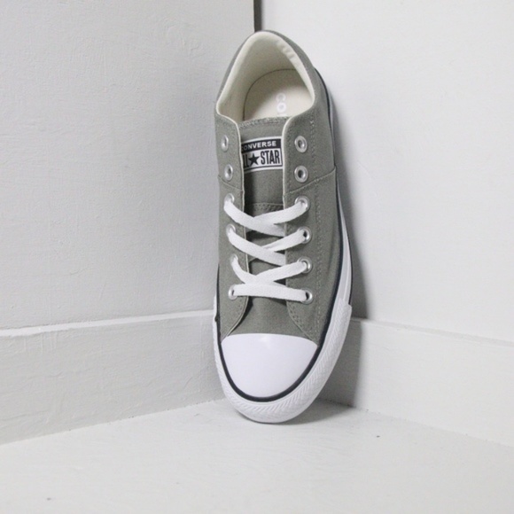 Converse | Shoes | Converse Light Gray All Star Low Tops | Poshmark
